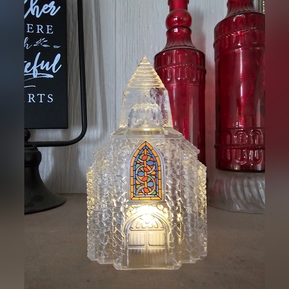Avon | Accents | Vintage Avon Glass Church | Poshmark